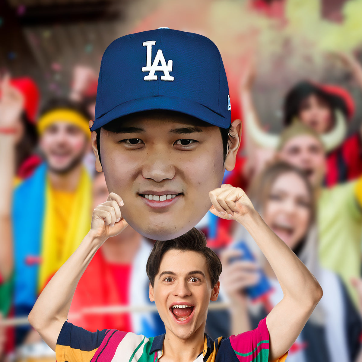 Shohei Ohtani - Big Head - Official MLB - Los Angeles Dodgers - Foam C ...