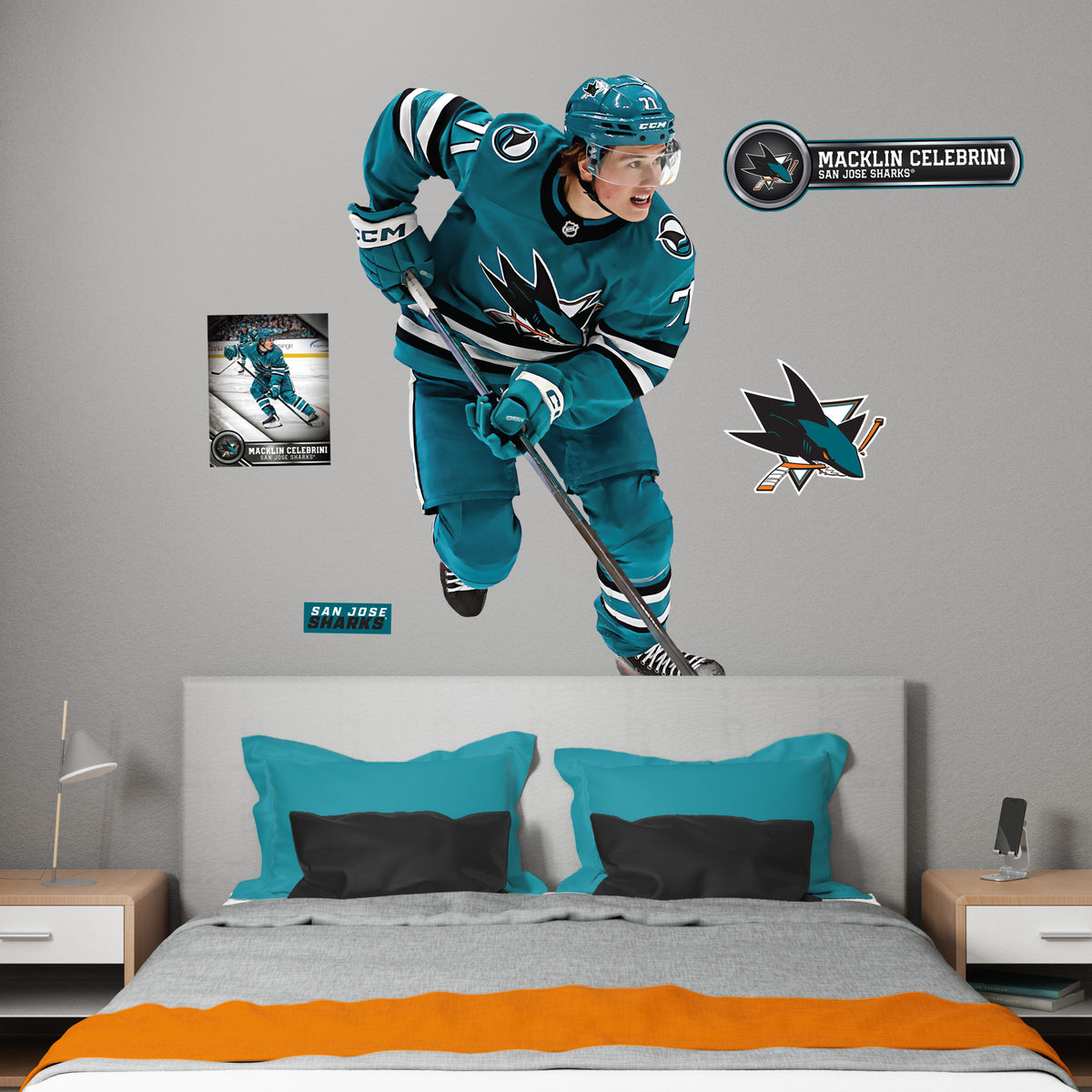 Macklin Celebrini - Realbig Collection - Official NHL - San Jose Shark ...