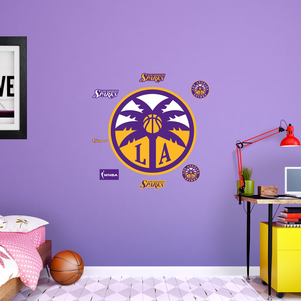 Los Angeles Sparks: Logo - Officially Licensed WNBA Removable Adhesive ...
