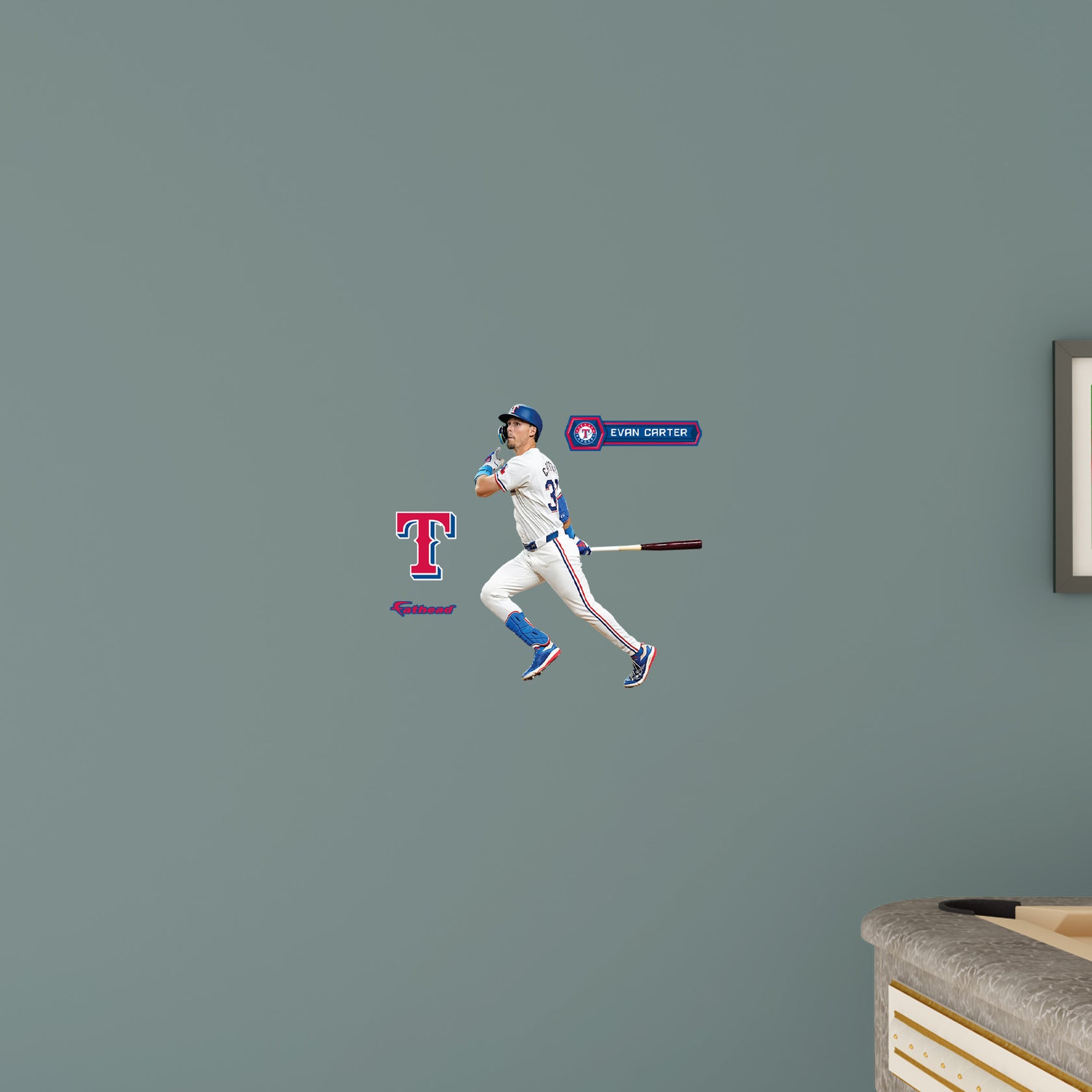 Evan Carter - RealBig Collection - Official MLB - Texas Rangers - Reus ...