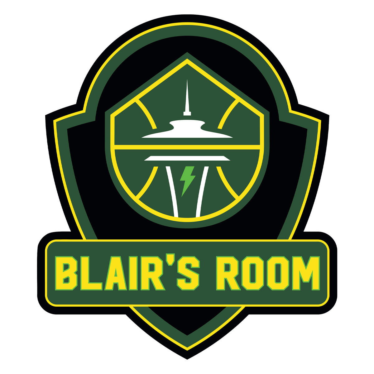 Seattle Storm - Badge - With Personalized Name - Official WNBA - Vinyl ...