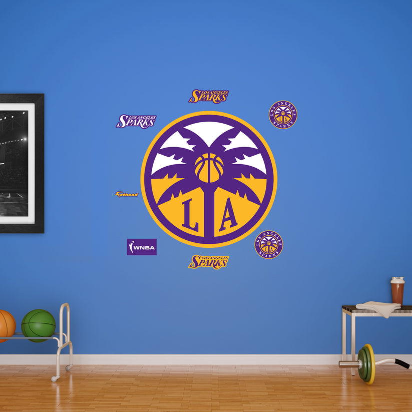 Los Angeles Sparks: Logo - Officially Licensed WNBA Removable Adhesive ...