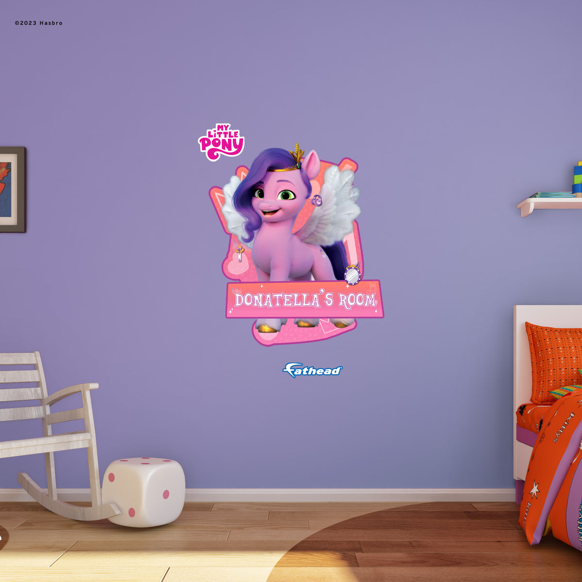 Pipp - Icon - With Personalized Name - Official Hasbro - Vinyl Transfe ...