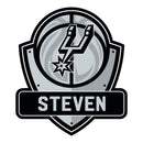 San Antonio Spurs - Badge - With Personalized Name - Official NBA - Vi ...