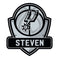 San Antonio Spurs - Badge - With Personalized Name - Official NBA - Vi ...