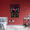 Chicago Bulls - Scoreboard Graphic - With Personalized Name - Official ...