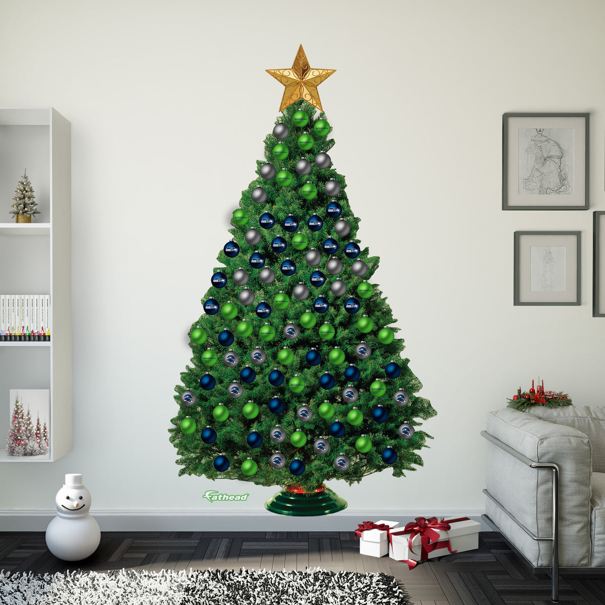 Seattle Seahawks - Decorate Your Own Christmas Tree - Official NFL - R ...