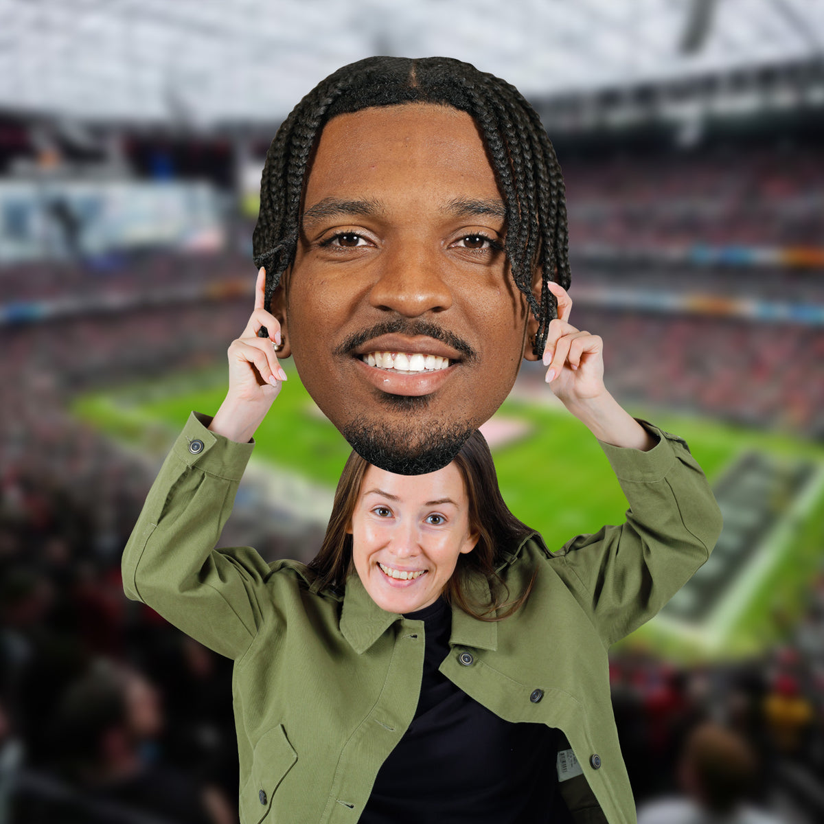 Jayden Daniels - Big Head - Official NFLPA - Washington Commanders - F ...