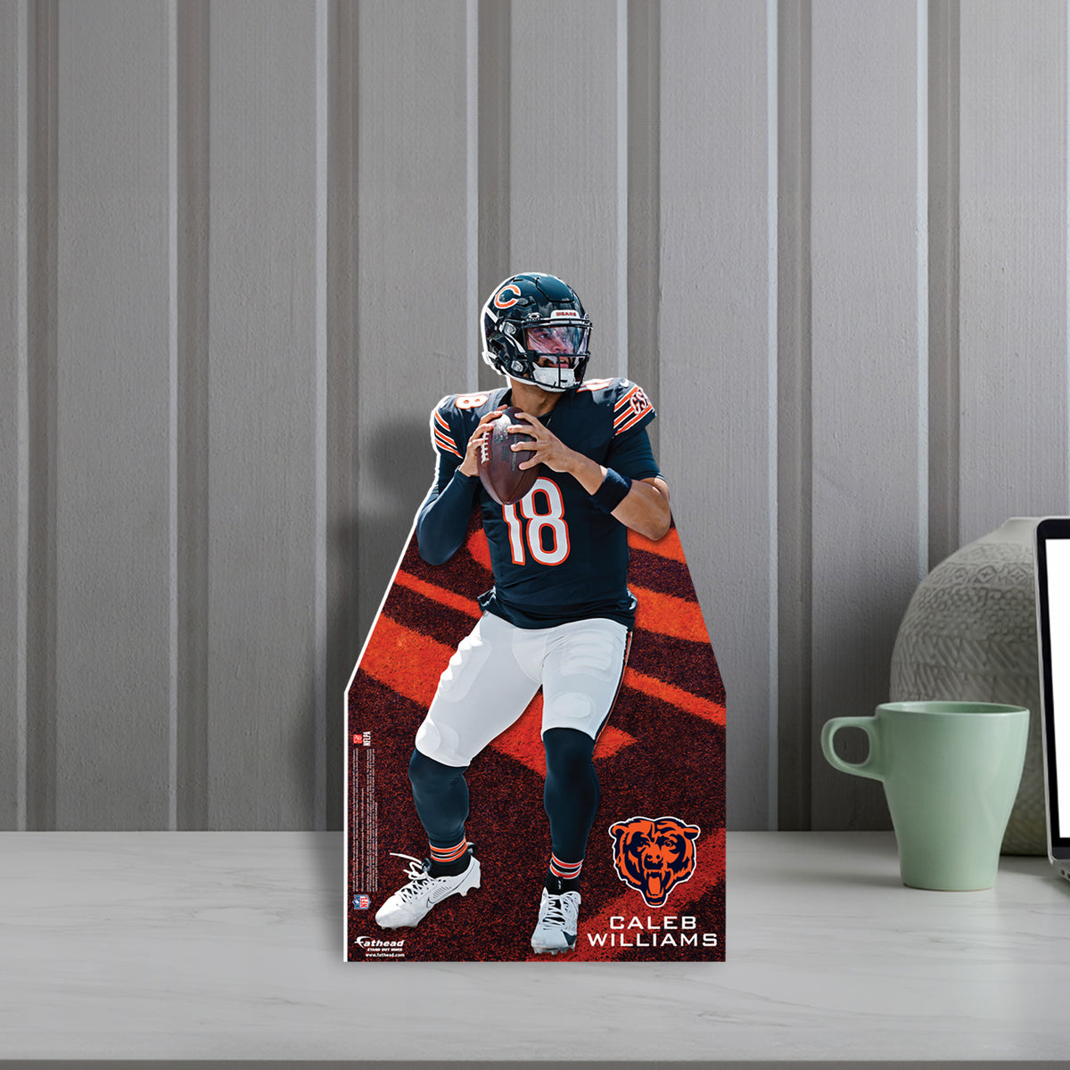 Caleb Williams - Mini Stand Out - Official NFL - Chicago Bears - Cards ...