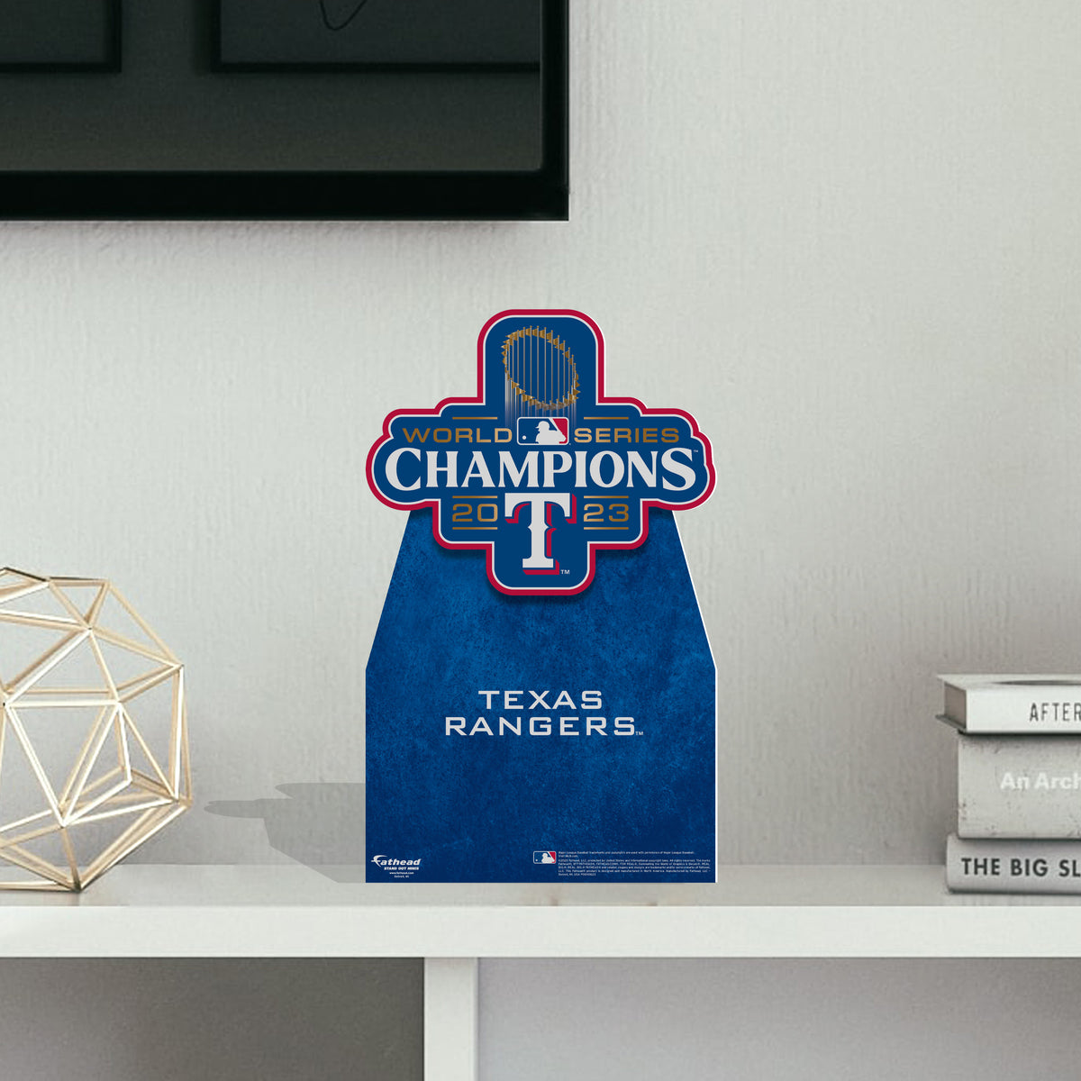 Texas Rangers World Series Champions - Mini Stand Out - Official MLB ...