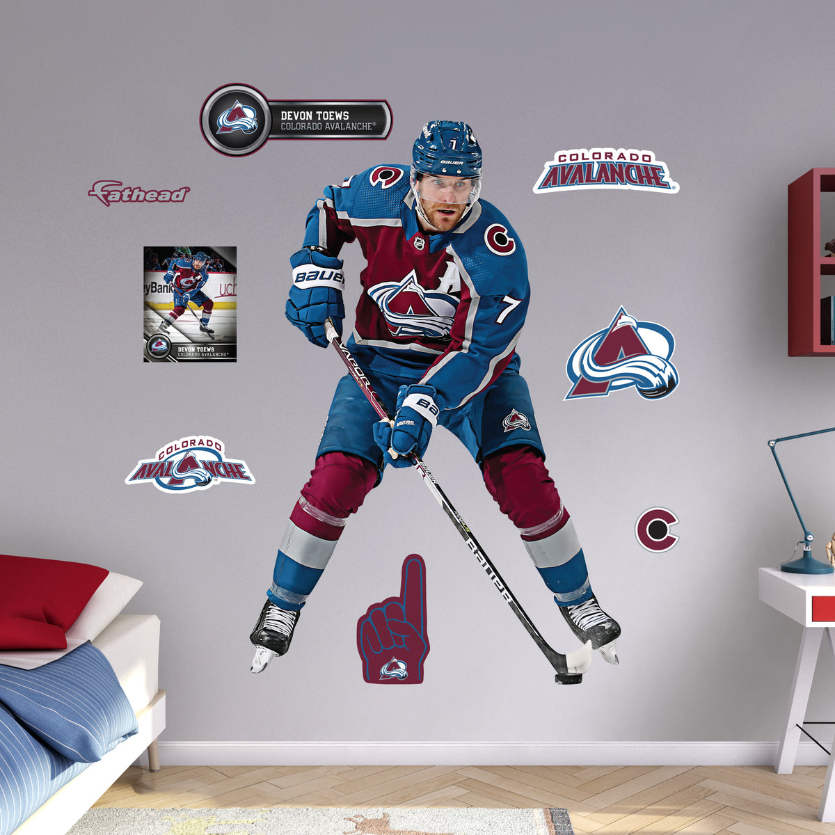 Devon Toews - RealBig Collection - Official NHL - Colorado Avalanche ...