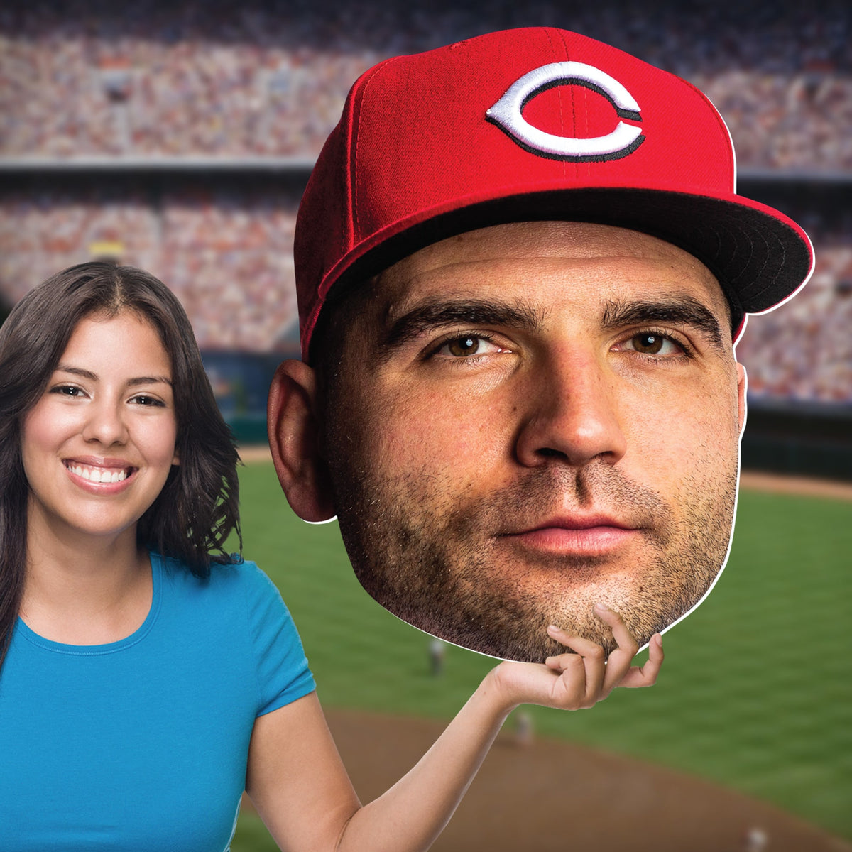 Joey Votto: Big Head MLB Foam Cutout | Fathead Official Site