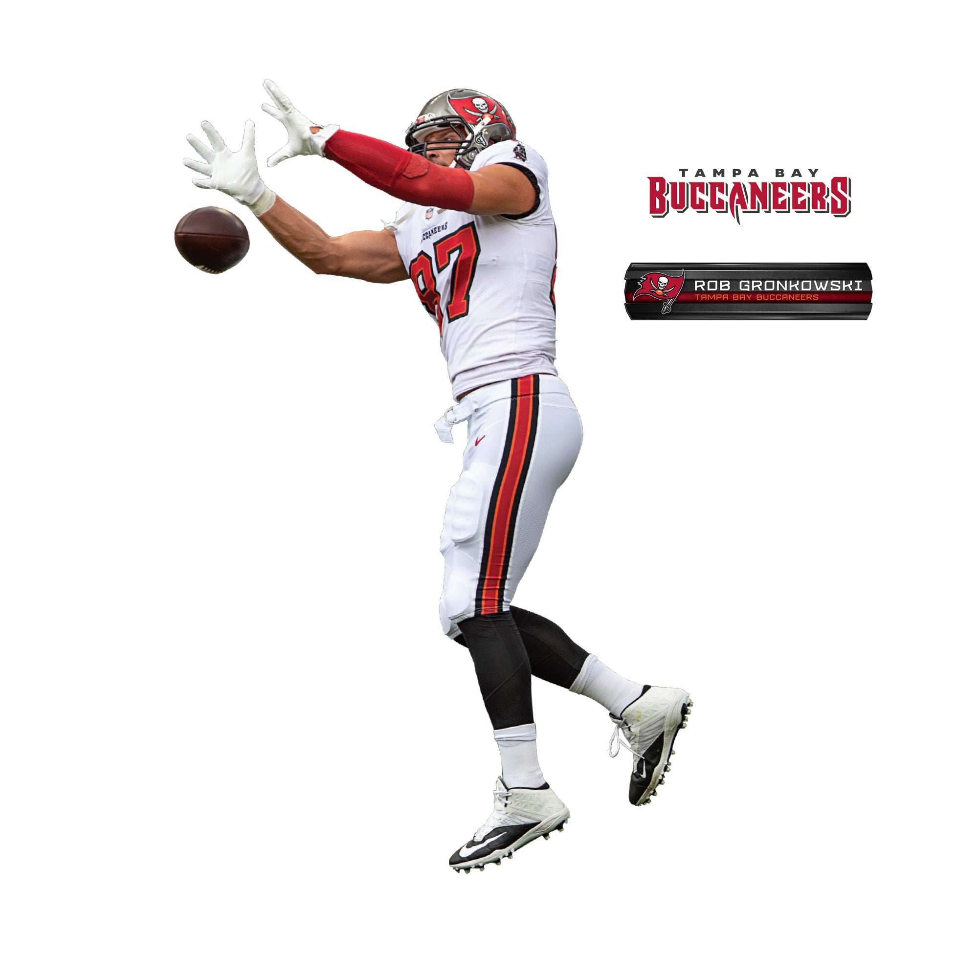Rob Gronkowski - RealBig Collection - Official NFL - Reusable Vinyl Wa ...