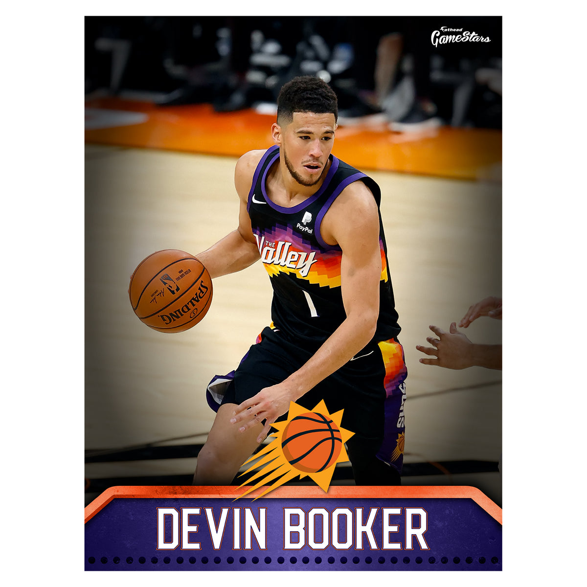 Devin Booker - GameStars Series - Peel & Stick Poster - Official NBA ...