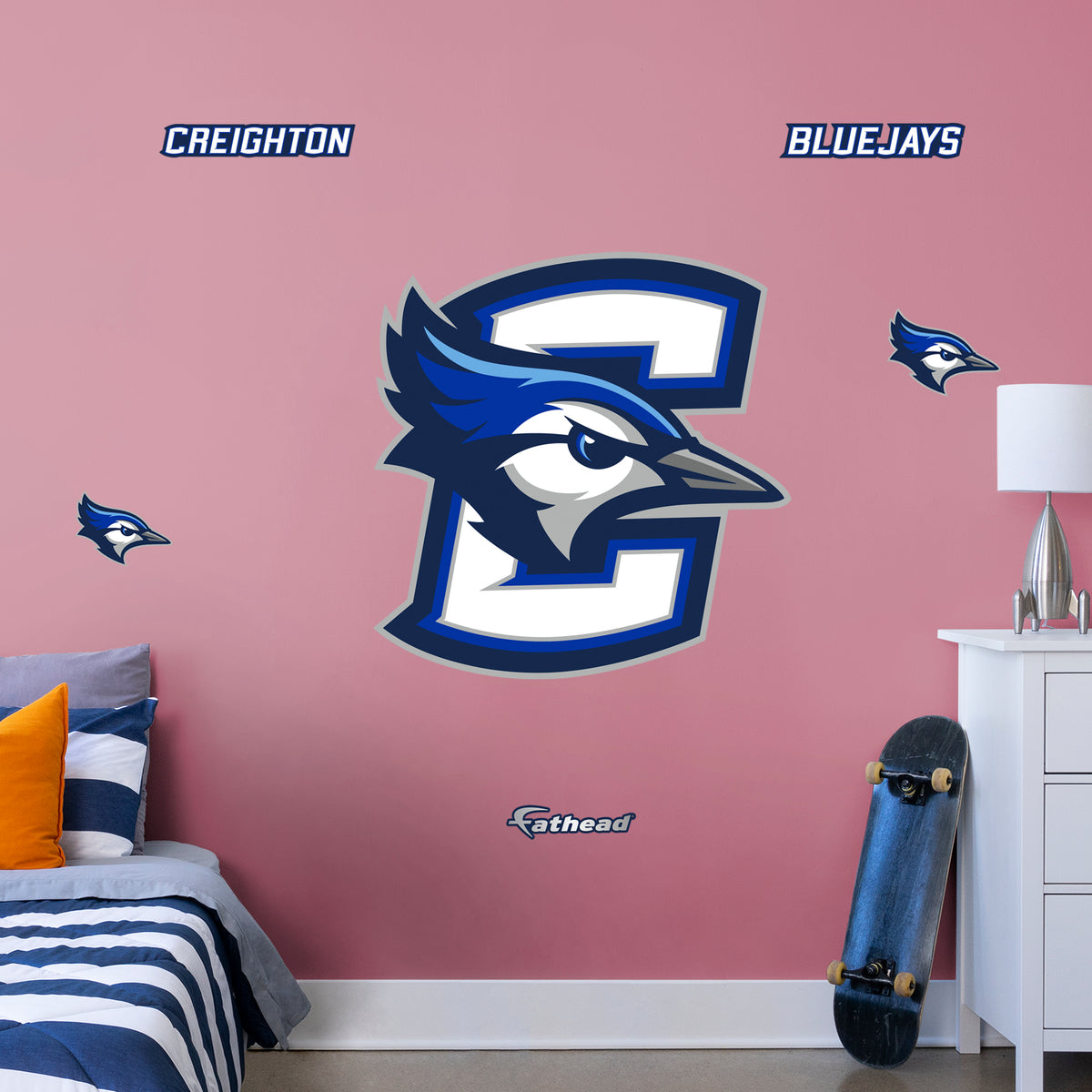 Creighton Bluejays - RealBig Logo Collection - Official NCAA - Reusabl ...