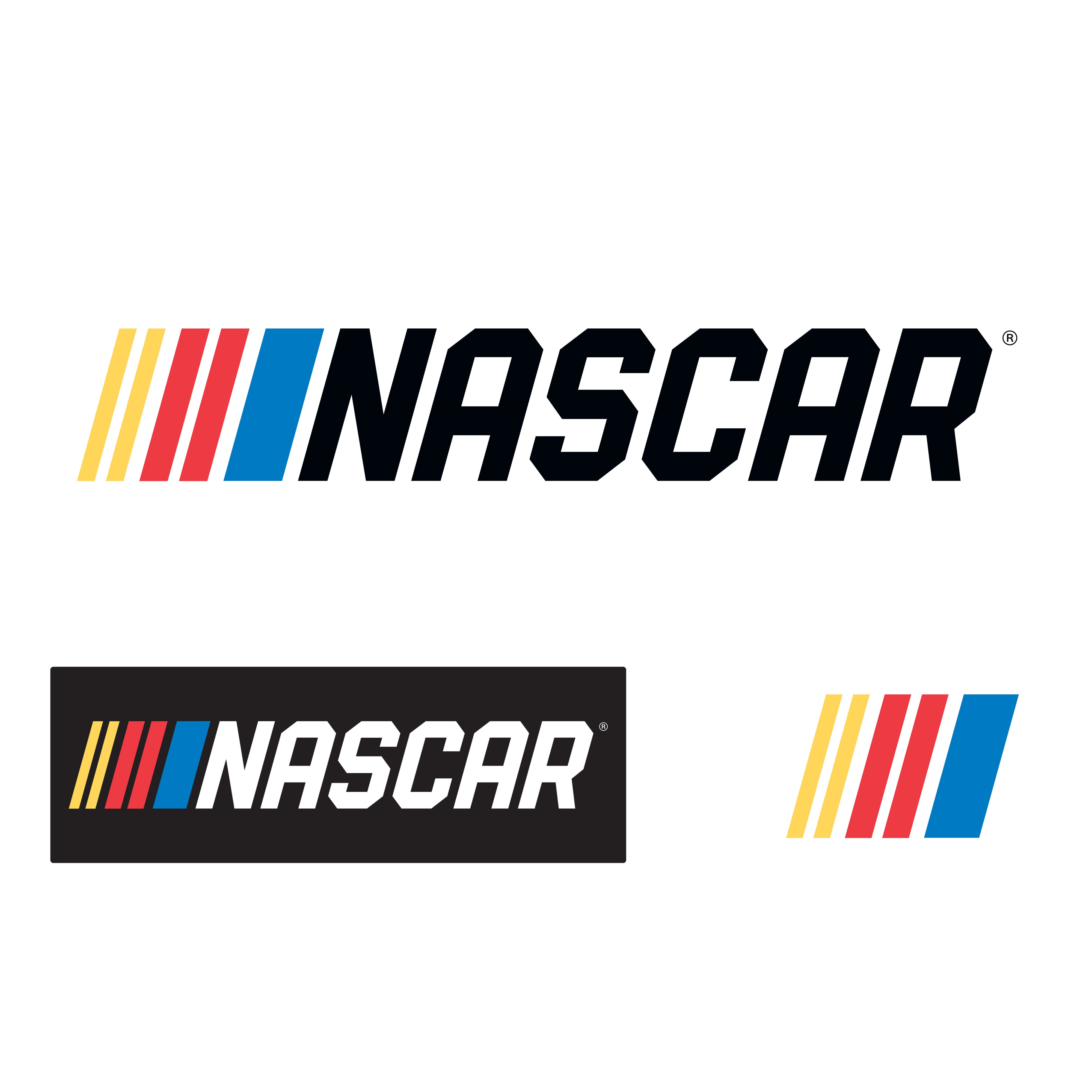 Bar Logo - RealBig Collection - Official NASCAR - Reusable Vinyl Wall ...