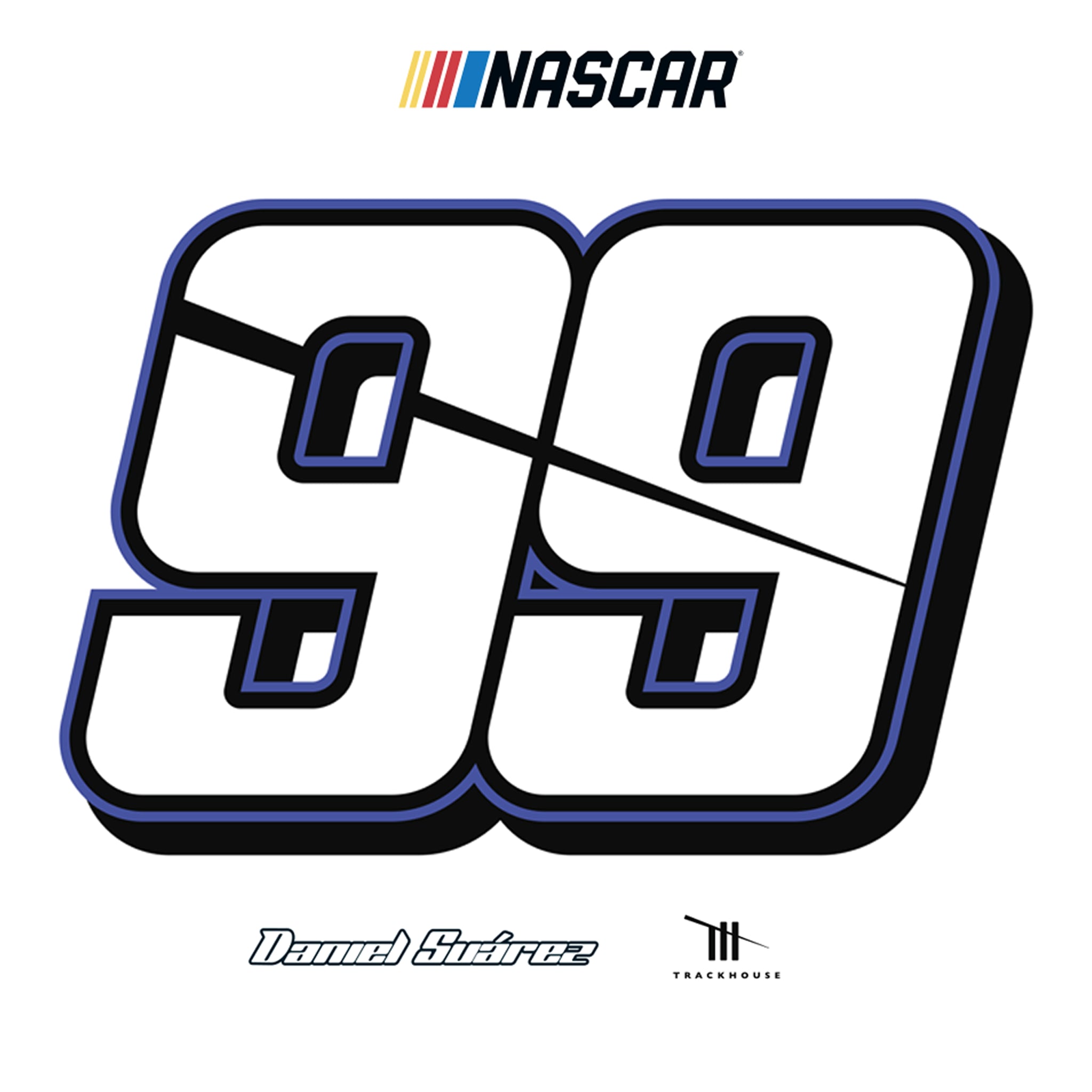 Daniel Suarez #99 Logo - RealBig Collection - Official NASCAR - Reusab ...