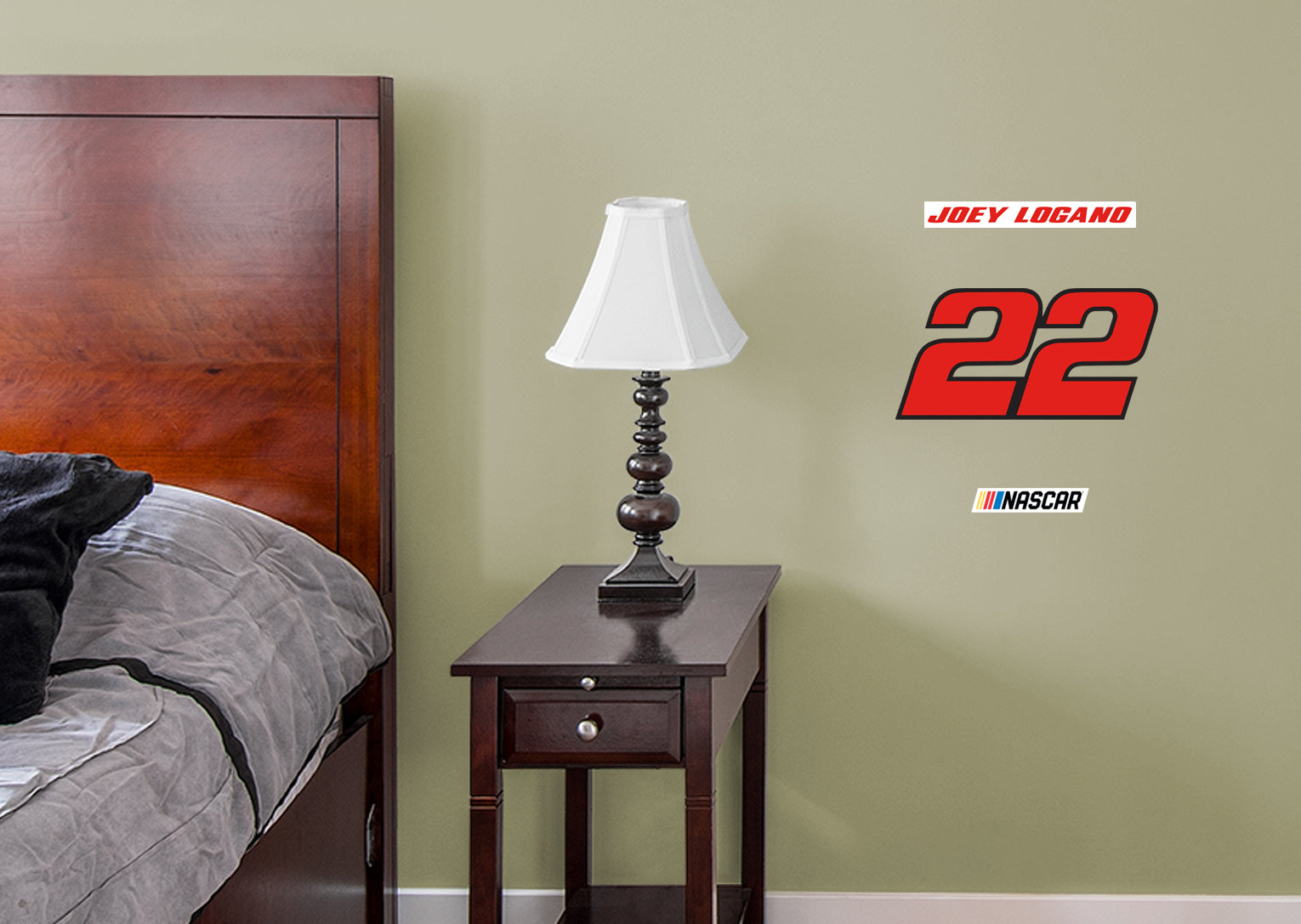 Joey Logano #22 Logo - RealBig Logo Collection - Official NASCAR - Tea ...