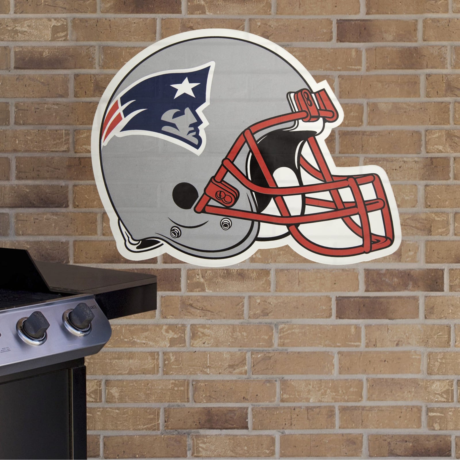 New England Patriots - Helmet - Outdoor Wall Decals - Official NFL - S ...