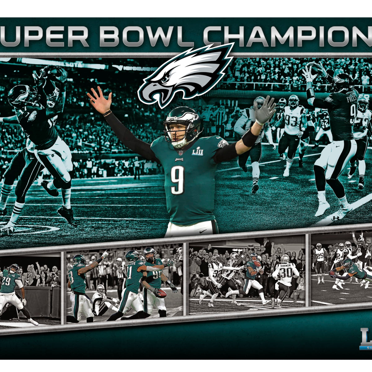 Super Bowl 52 Moments - Peel & Stick Poster - Official NFL - Philadelp ...