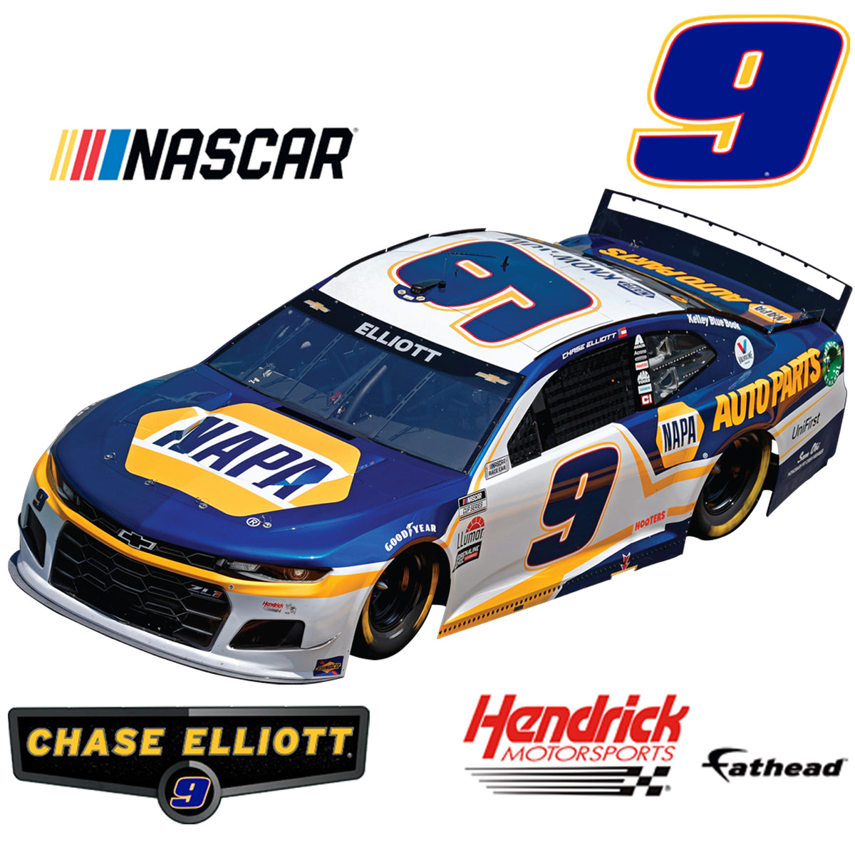 Chase Elliott - RealBig Napa Car Collection - Official NASCAR - Reusab ...