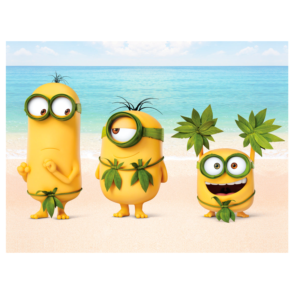 Minions - Beach Video Conference Peel & Stick Poster - Official NBC Un ...