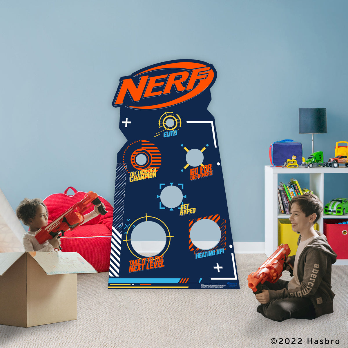 NERF Target - Life-Size Stand Out - Official Hasbro - Foam Core Cutout ...