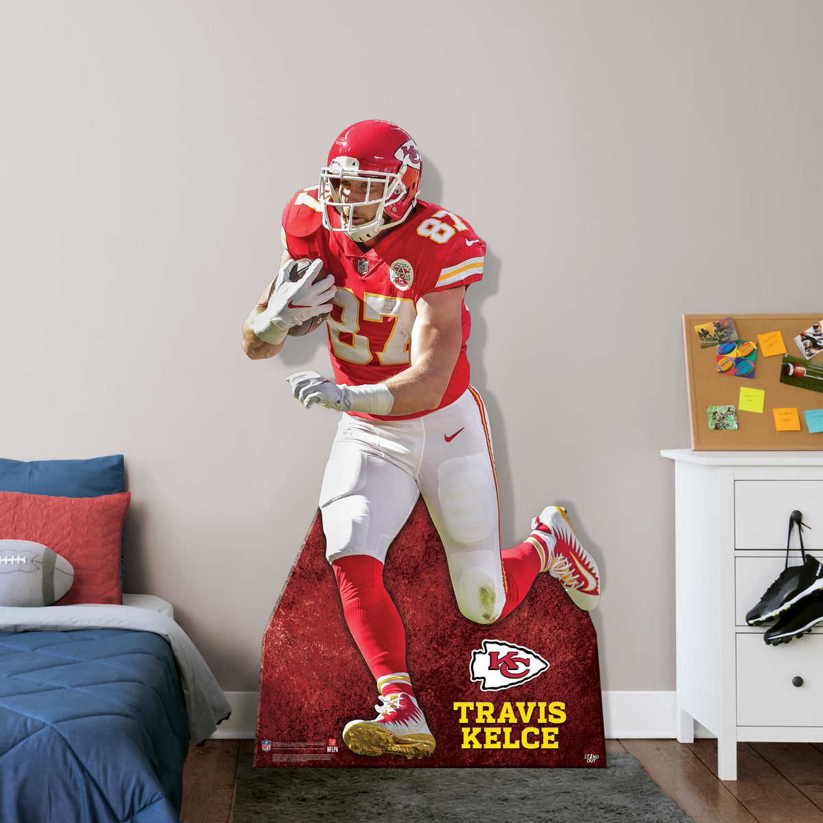 Travis Kelce - Life-Size Stand Out - Official NFL - Kansas City Chiefs ...