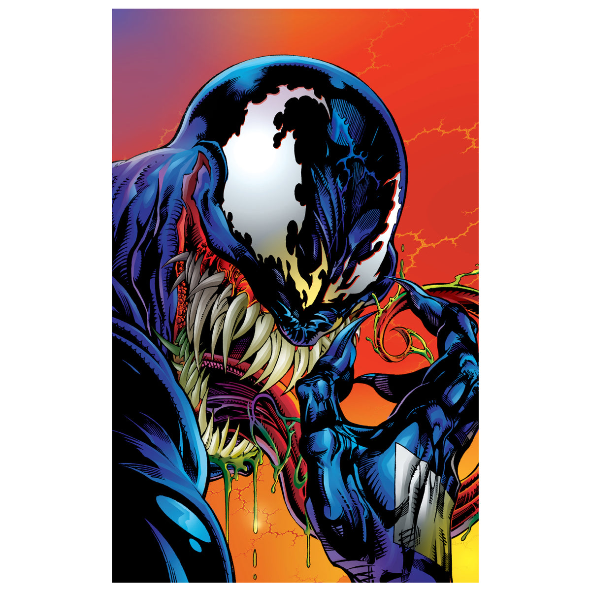 Venom - Colorful Close-up - Peel & Stick Poster - Official Marvel - Re ...