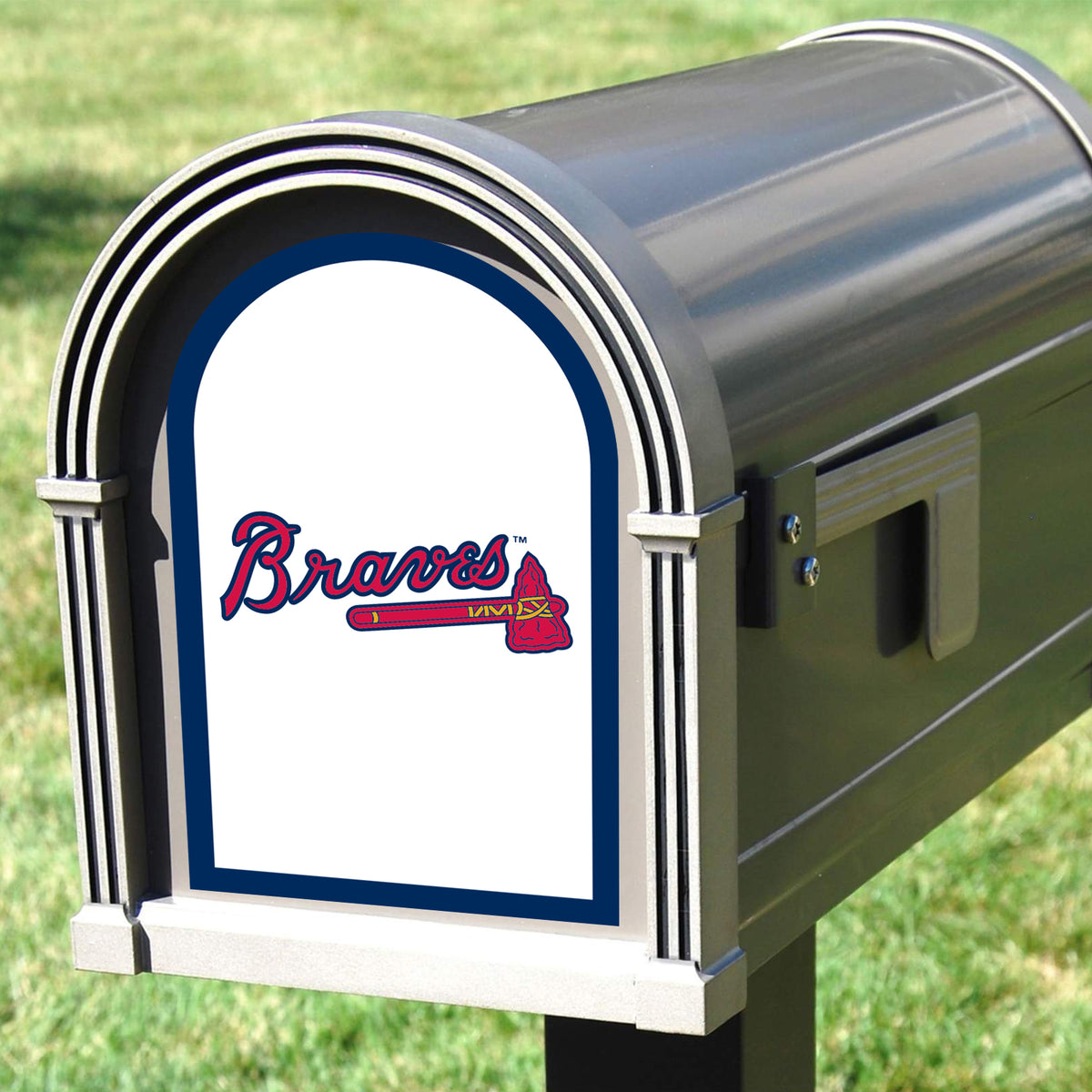 Atlanta Braves - Mailbox Logo - Outdoor Wall Decal - Official MLB - Sc ...