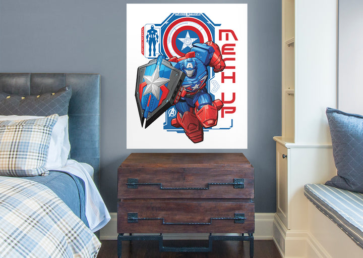 Murals – tagged "character-captain-america" – Fathead