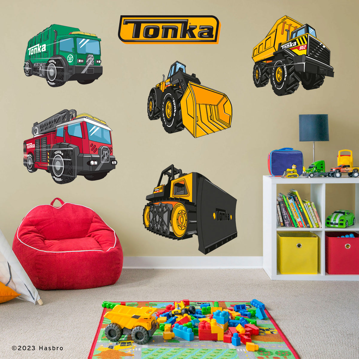 Tonka Trucks - RealBig Angled Trucks Collection - Official Hasbro - Re ...