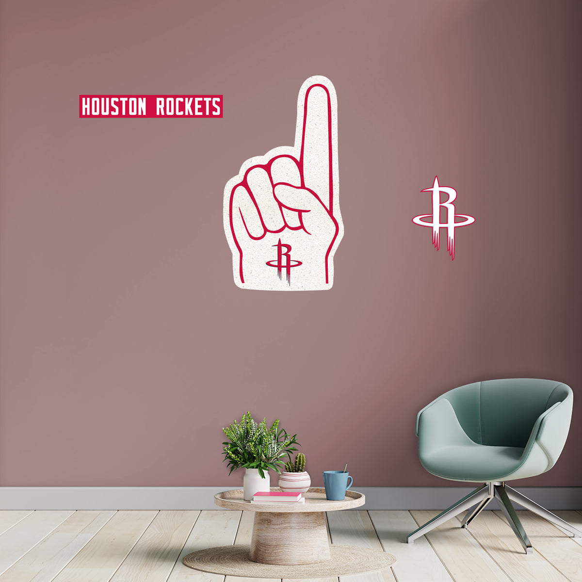 Houston Rockets - RealBig Foam Finger Collection - Official NBA - Reus ...