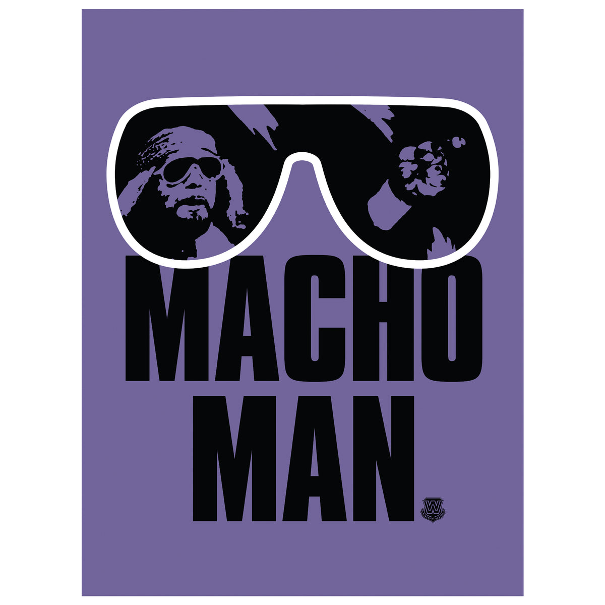 Macho Man Randy Savage - Peel & Stick Poster - Official WWE - Reusable ...