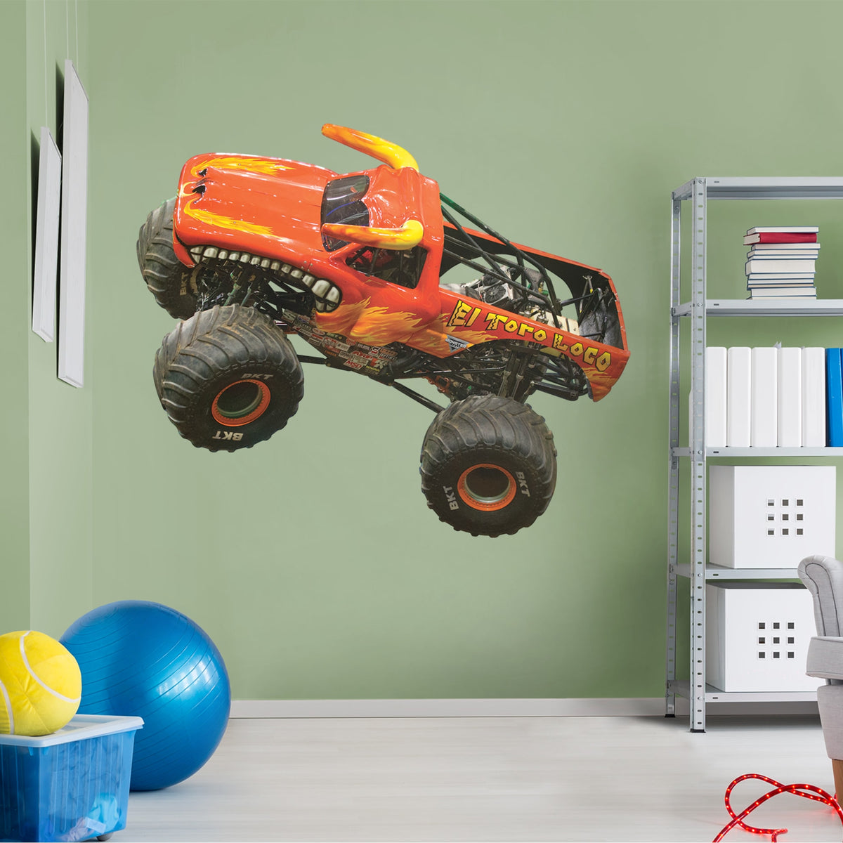 El Toro Loco - RealBig Collection - Official Monster Jam - Reusable Vi ...