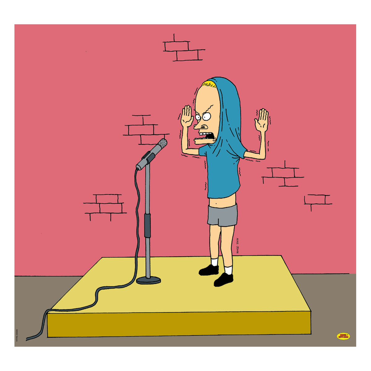 Beavis & Butt-Head - Stage Poster - Peel & Stick Poster - Official Par ...