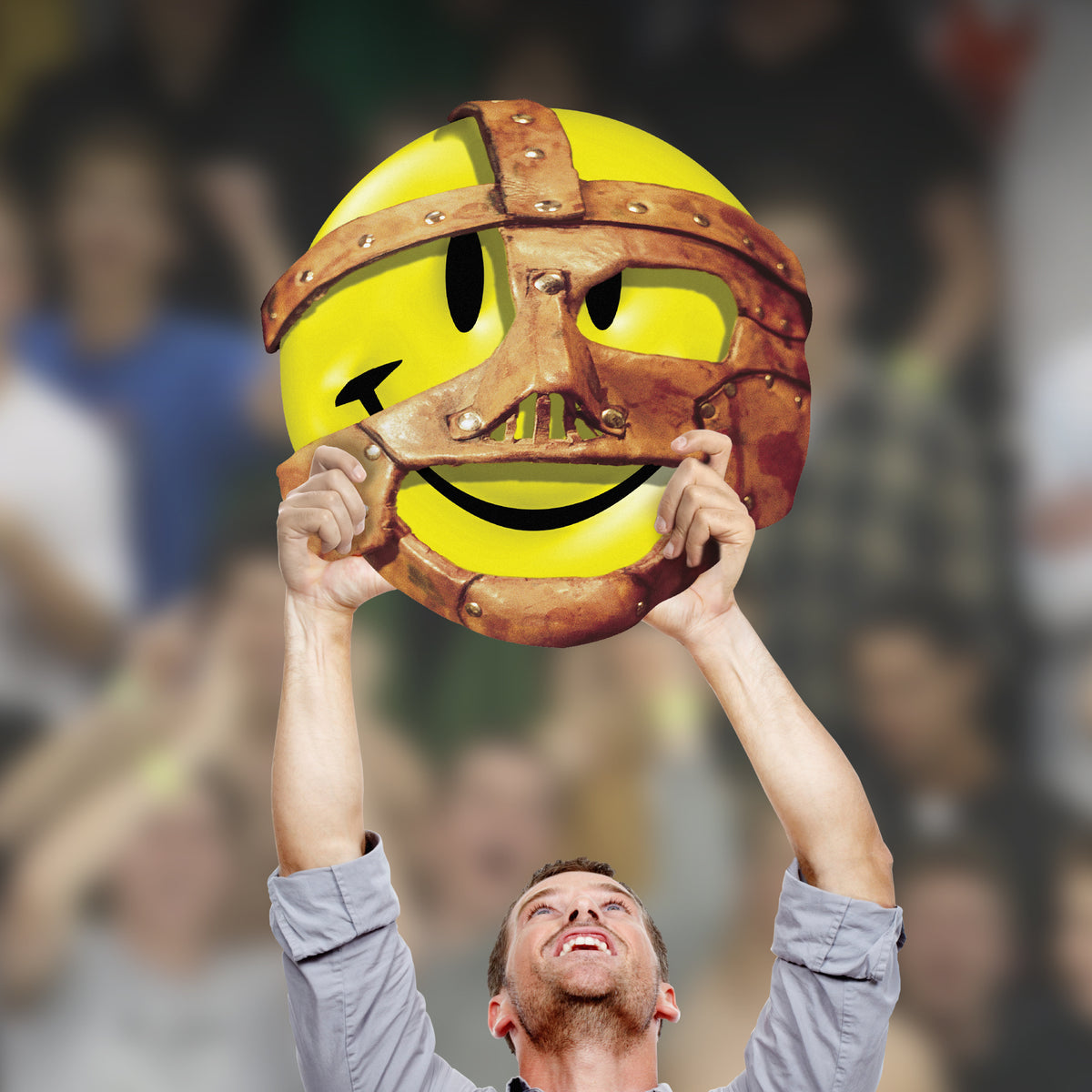 Mankind Happy Face - Big Head - Official WWE - WWE - Foam Core Cutout ...
