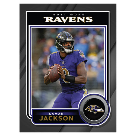 Lamar Jackson - Peel & Stick Poster - Official NFL - Baltimore Ravens ...