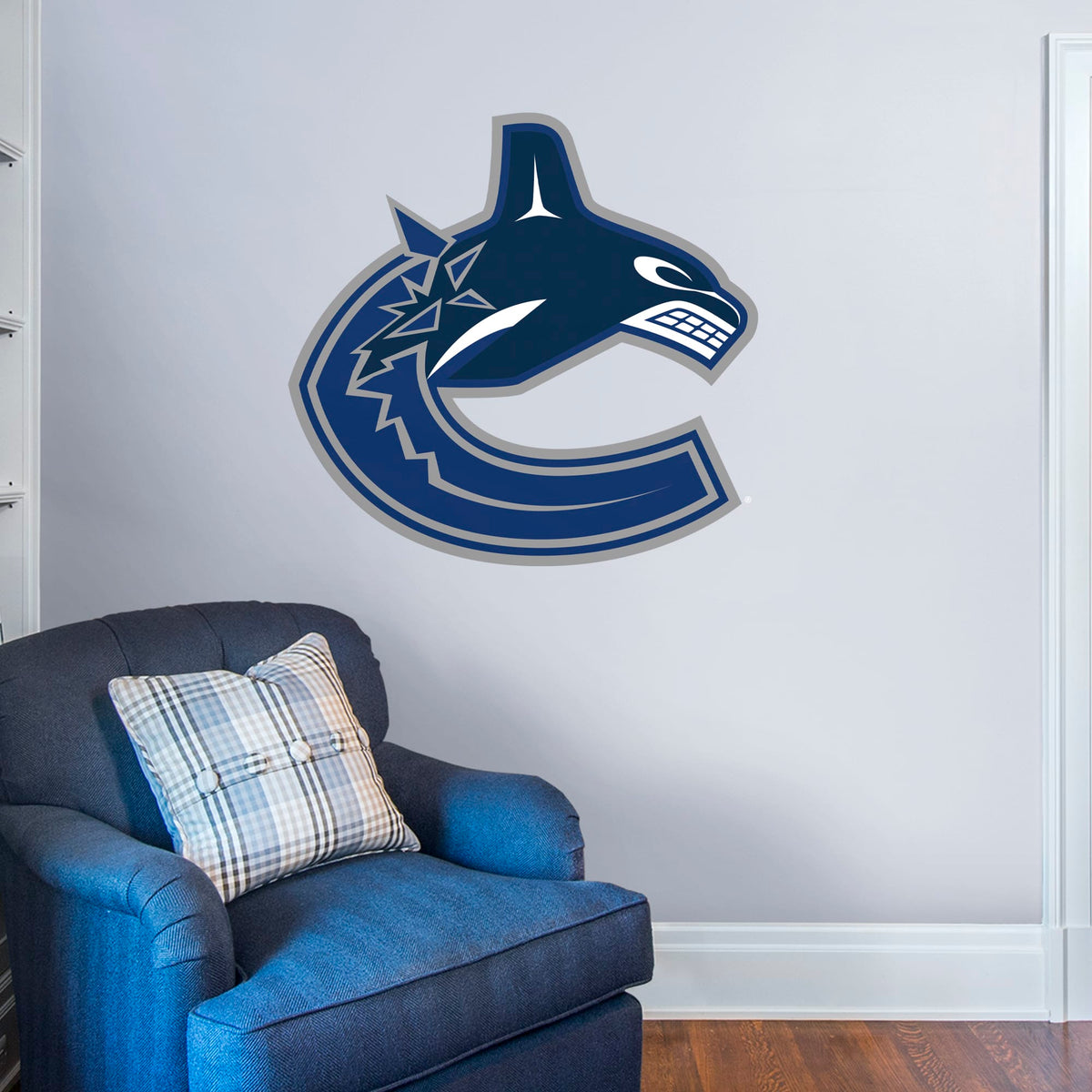 Vancouver Canucks Logo Removable Wall Decal | Fathead Official Site