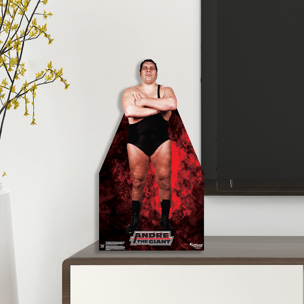 Andre the Giant - WWE - Mini Stand Out - Official WWE - Cardstock Cuto ...