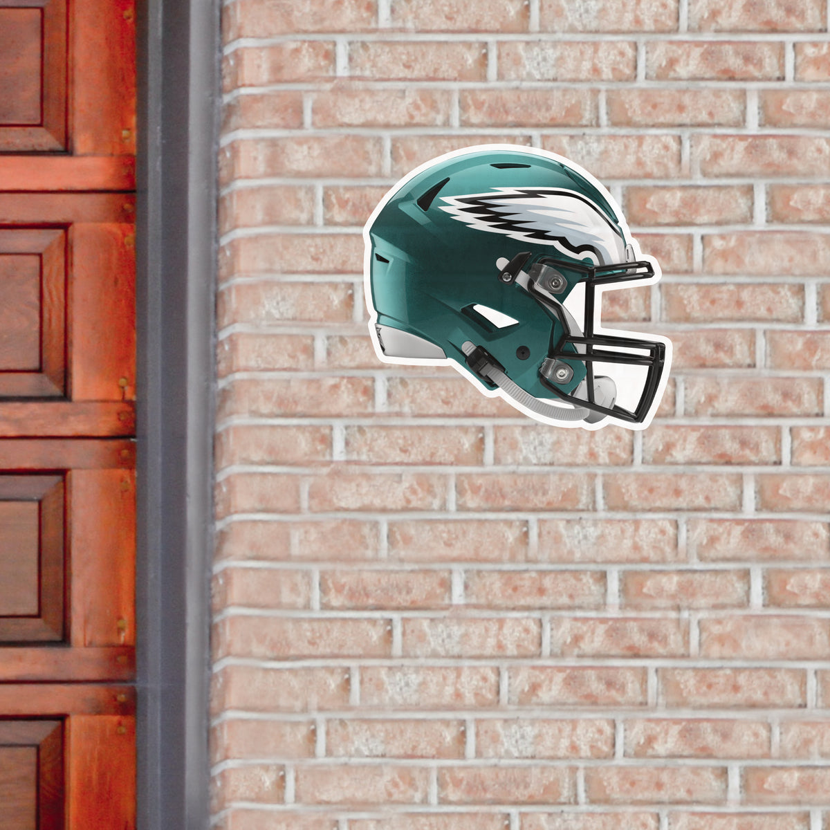 Philadelphia Eagles - Helmet - Outdoor Wall Decal - Official NFL - Scr ...