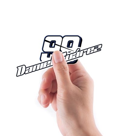 Daniel Suarez - 5 Logo Minis (Mixed Sizes) - Official NASCAR - Reusabl ...
