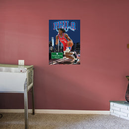 Tyrese Maxey - Artistic - Peel & Stick Poster - Official NBA - Philade ...