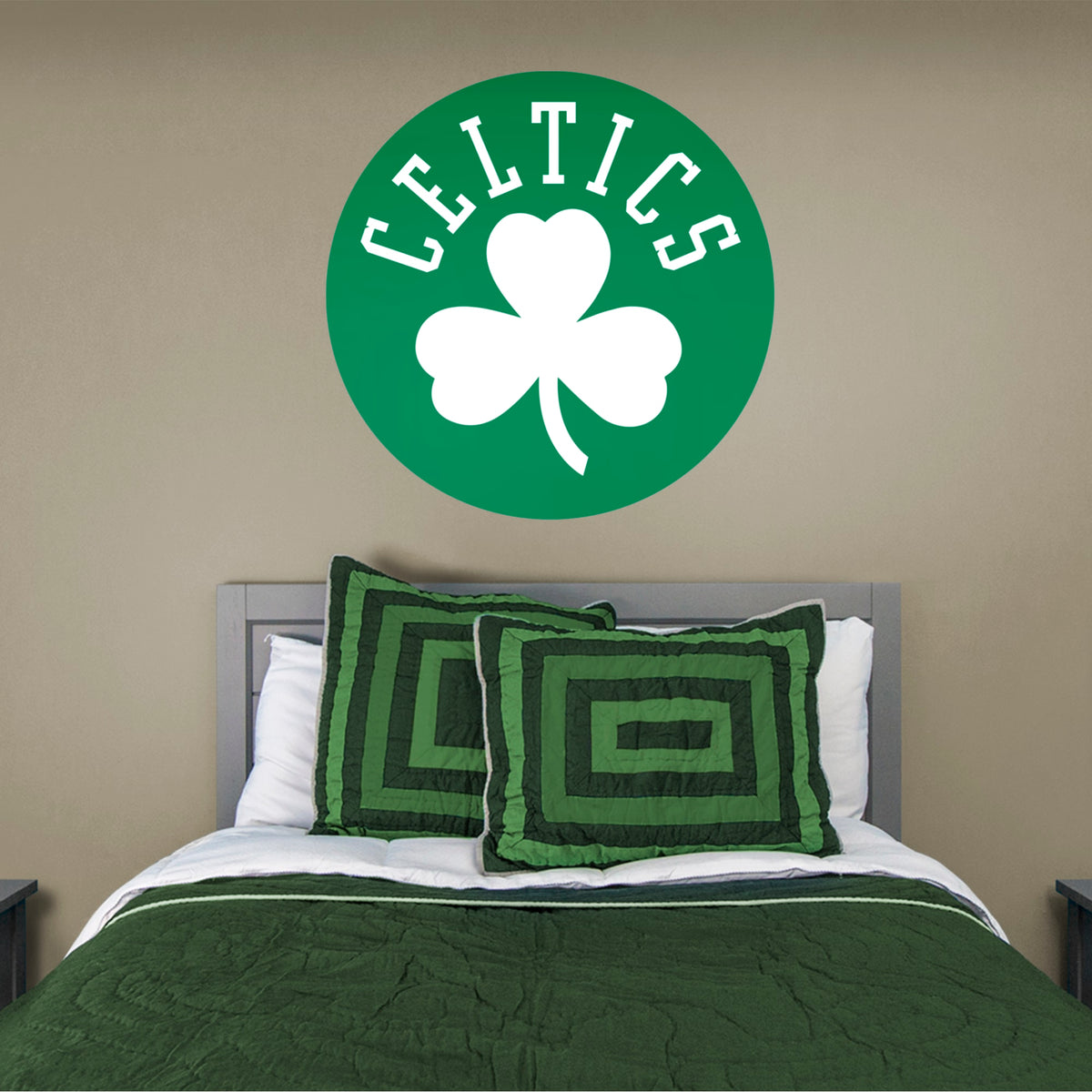 Boston Celtics Shamrock Logo Wall Decal | Fathead Official Site