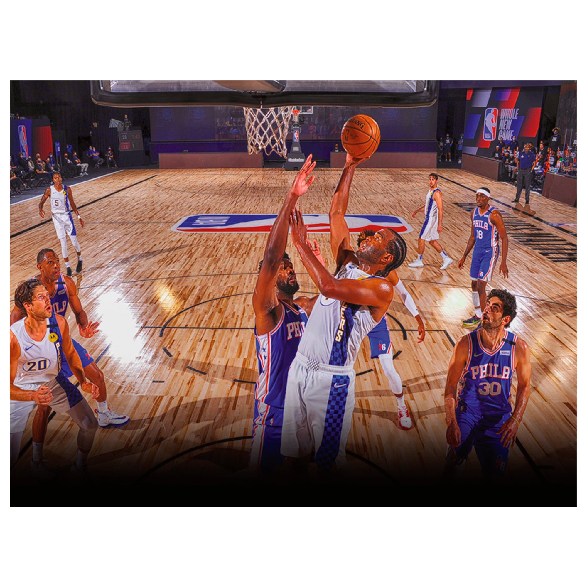 76ers vs Pacers - RealBig 2020 Mural Collection - Official NBA - Phila ...