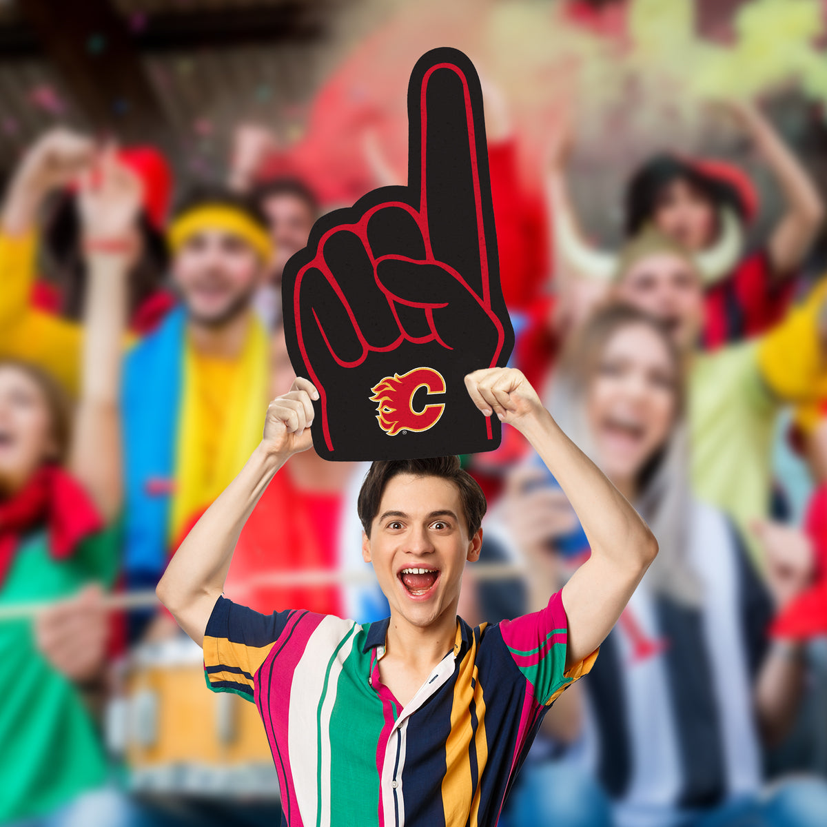 Calgary Flames - Big Head - Official NHL - Foam Core Cutout – Fathead