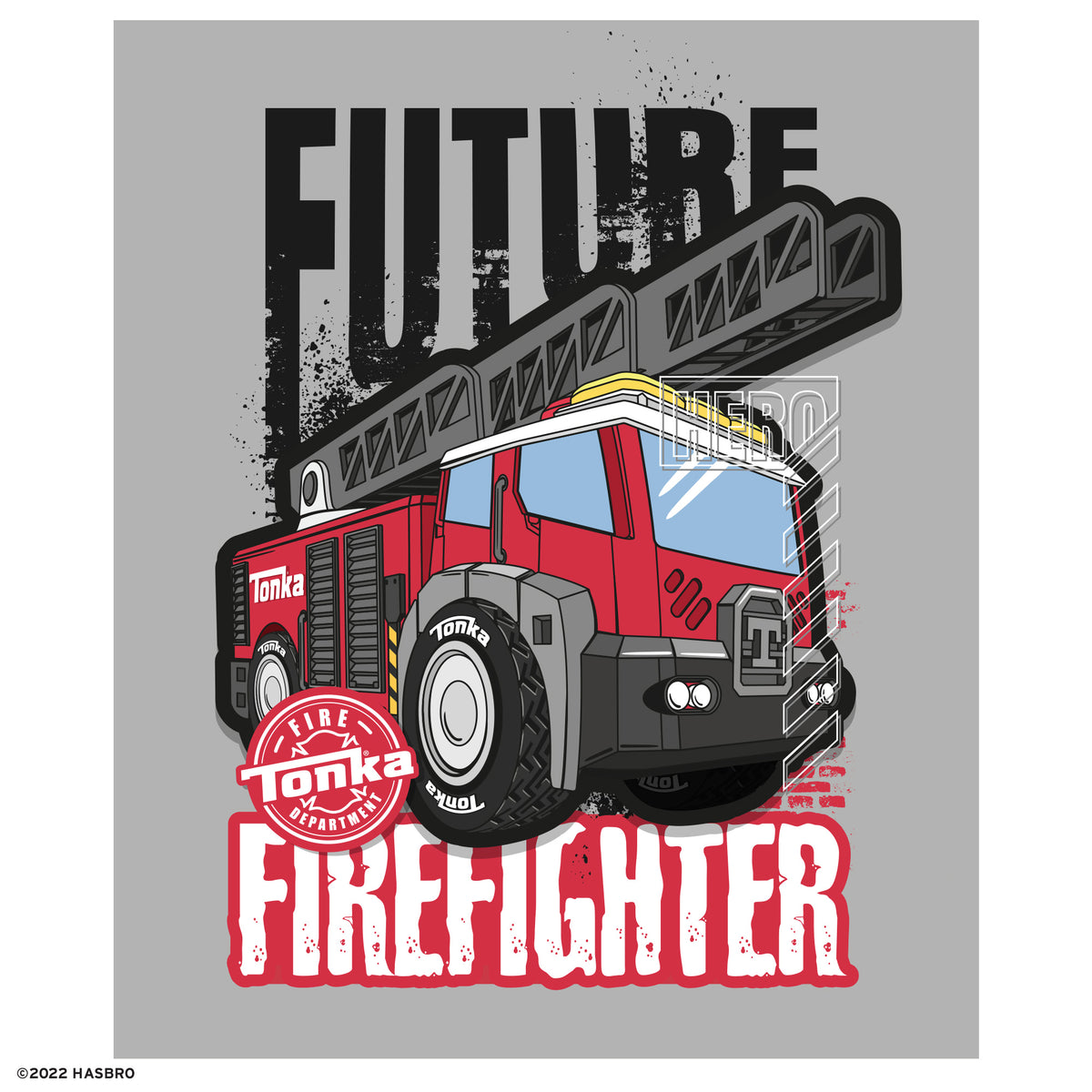 Fire Truck - Future Firefighter - Peel & Stick Poster - Official Hasbr ...