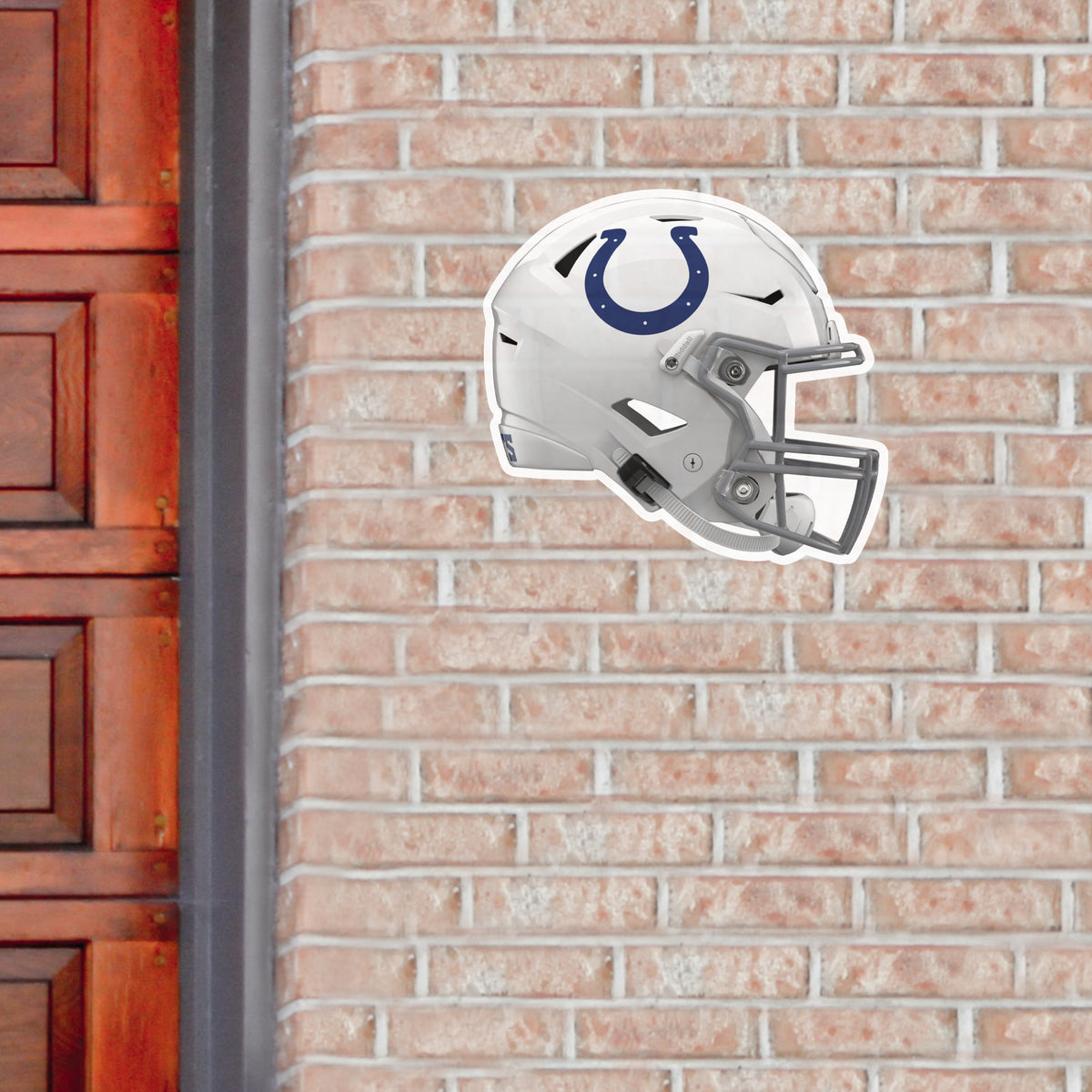 Indianapolis Colts - Helmet - Outdoor Wall Decal - Official NFL - Scra ...