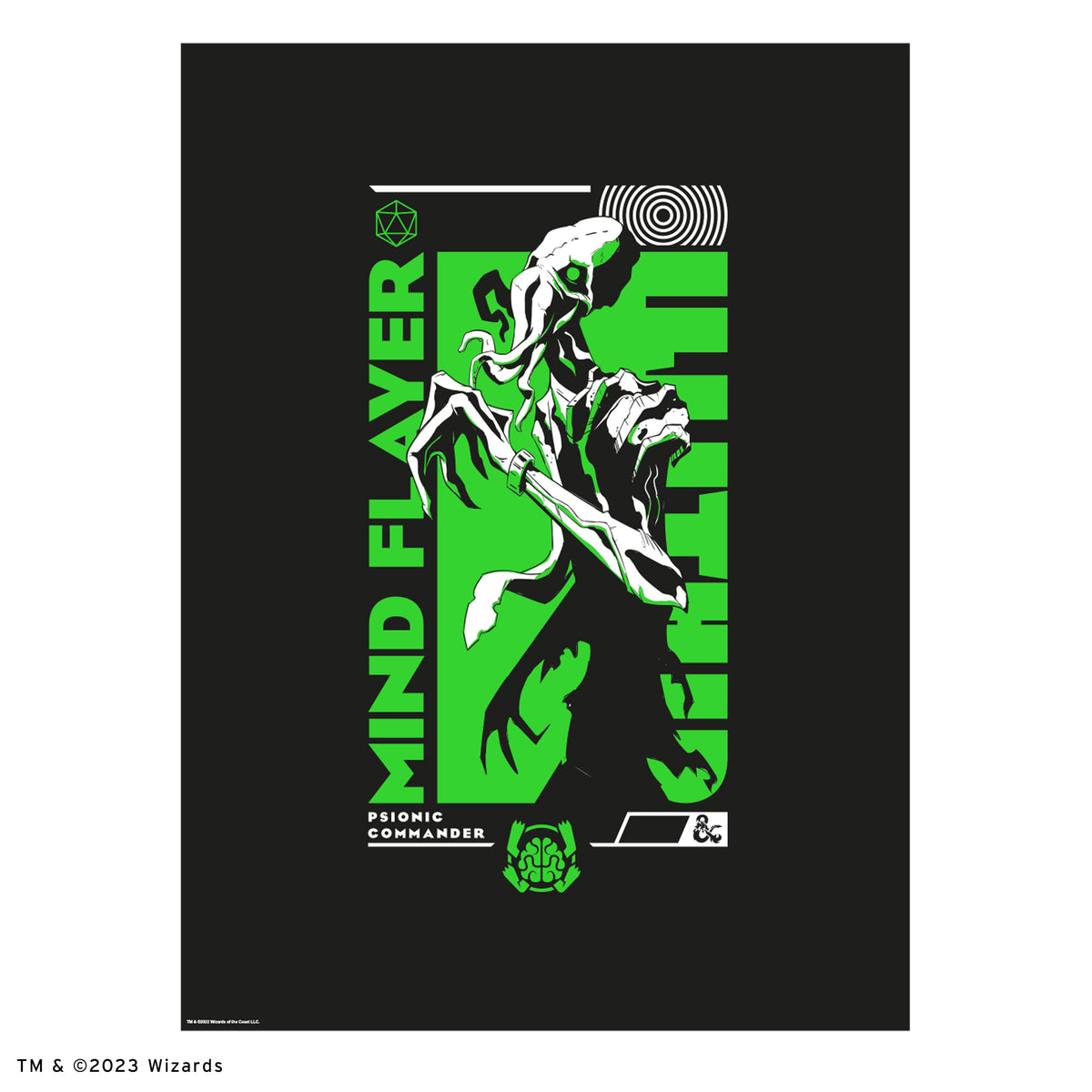 Mind Player - Peel & Stick Poster - Official Hasbro - Dungeons & Drago ...