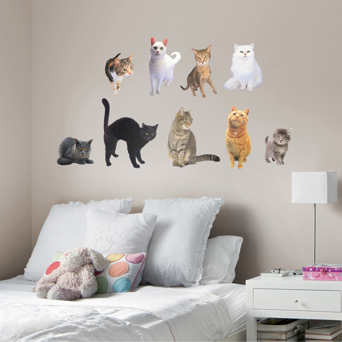Cats Collection - Removable Vinyl Decals | Fathead Official Site